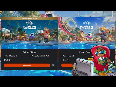 Planet Coaster 2: Deluxe Edition vs Planet Coaster 2: Standard Edition - What Edition Should I Buy?