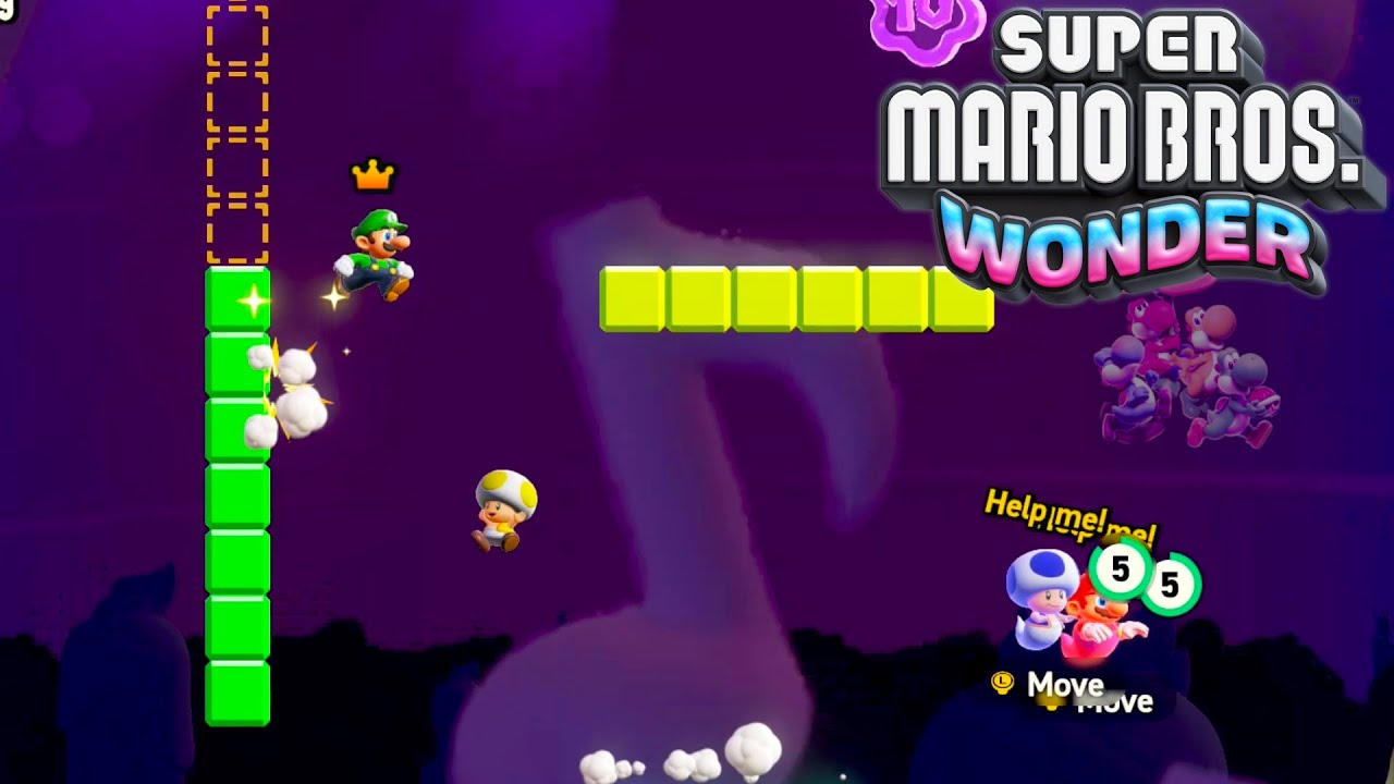 Super Mario Wonder - Part 4: Musical Blocks - YouTube