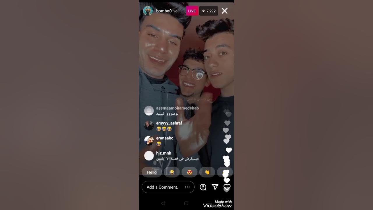 الجزء الثاني من لايف بومبو وحمو القط وعيد bomb0o & hamo elkot - YouTube