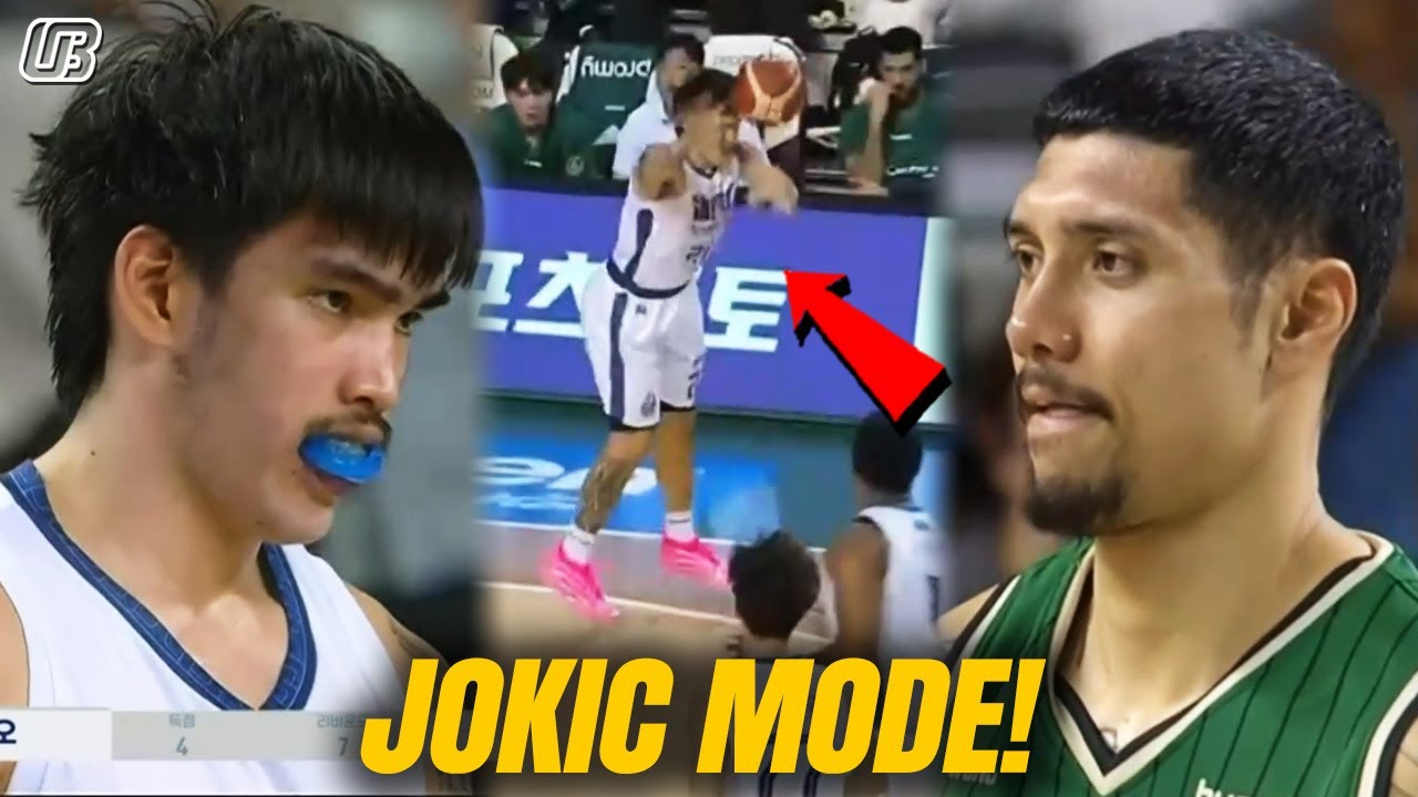 DAPAT PASS FIRST pala, para Manalo si Kevin Quiambao! 4PTS-11REB-8AST ...