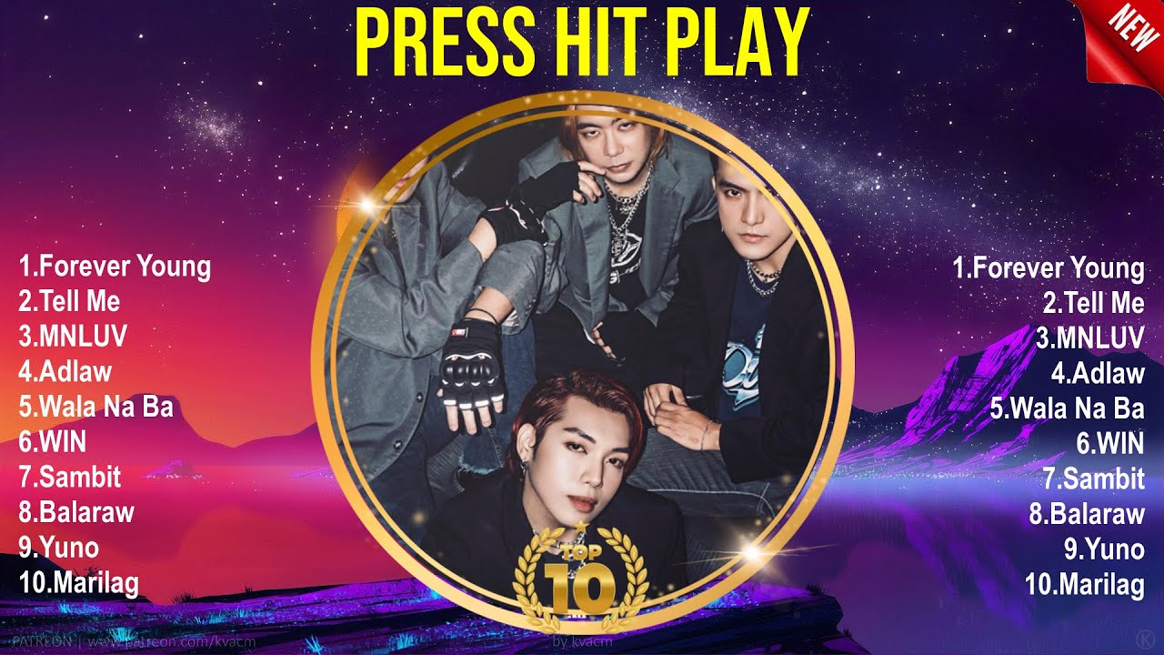 Press Hit Play Greatest Hits OPM Tagalog Full Album 2024 ~ The Best OPM ...