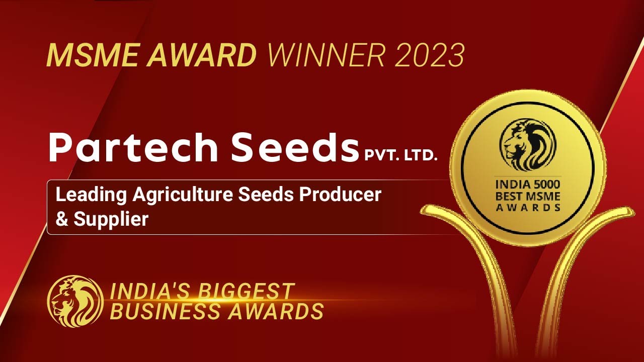 Partech Seeds Pvt. Ltd. - Winner of India 5000 Best MSME Awards 2023. - YouTube