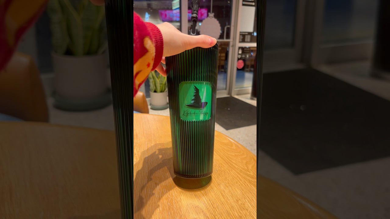 Starbucks wicked cup#wicked #starbucks #ytshorts - YouTube