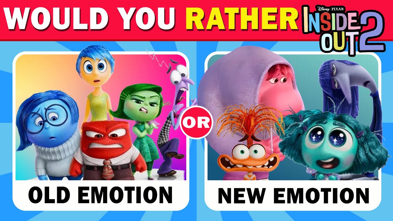 Would You Rather Inside Out 2 Edition 😁😭😱🤢😡| INSIDE OUT 2 Movie Quiz ...