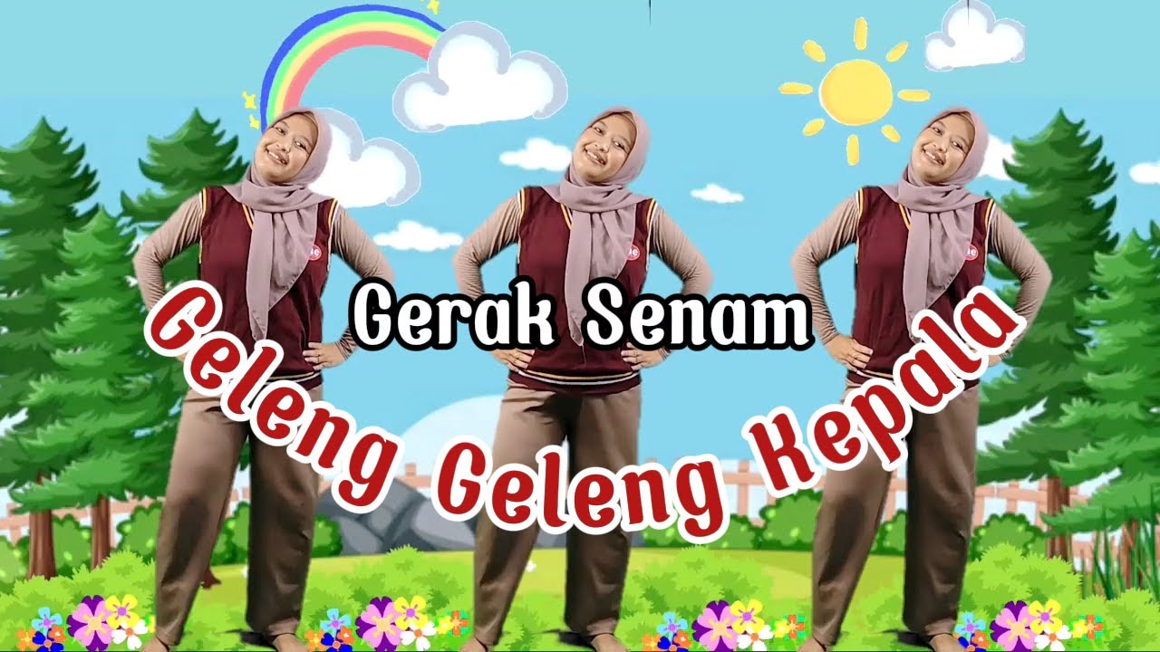 Gerak Senam Geleng Geleng Kepala PAUD/TK - YouTube