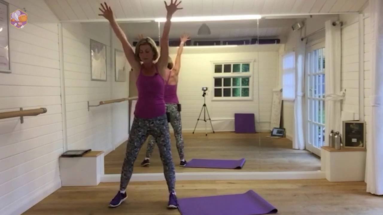POSTNATAL EXERCISE: CARDIO AND ABS TO LOSE BABY WEIGHT (30 minutes ...