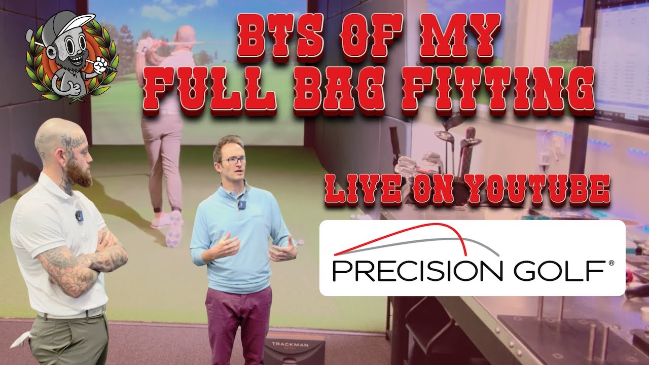I HAD CUSTOM FITTING LIVE ON YOUTUBE @Precision_Golf - YouTube