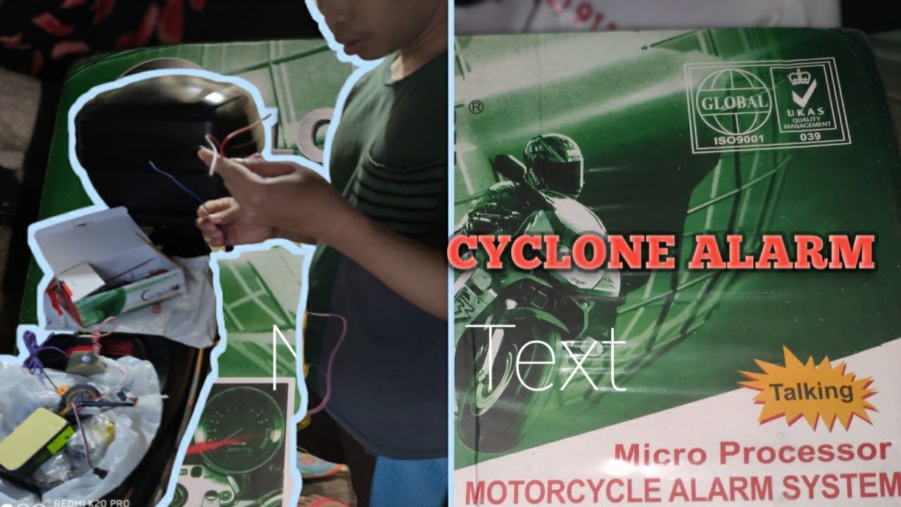 CYCLONE ALARM INSTALLATION PARA IWAS NAKAW | Rowell Quebec - YouTube