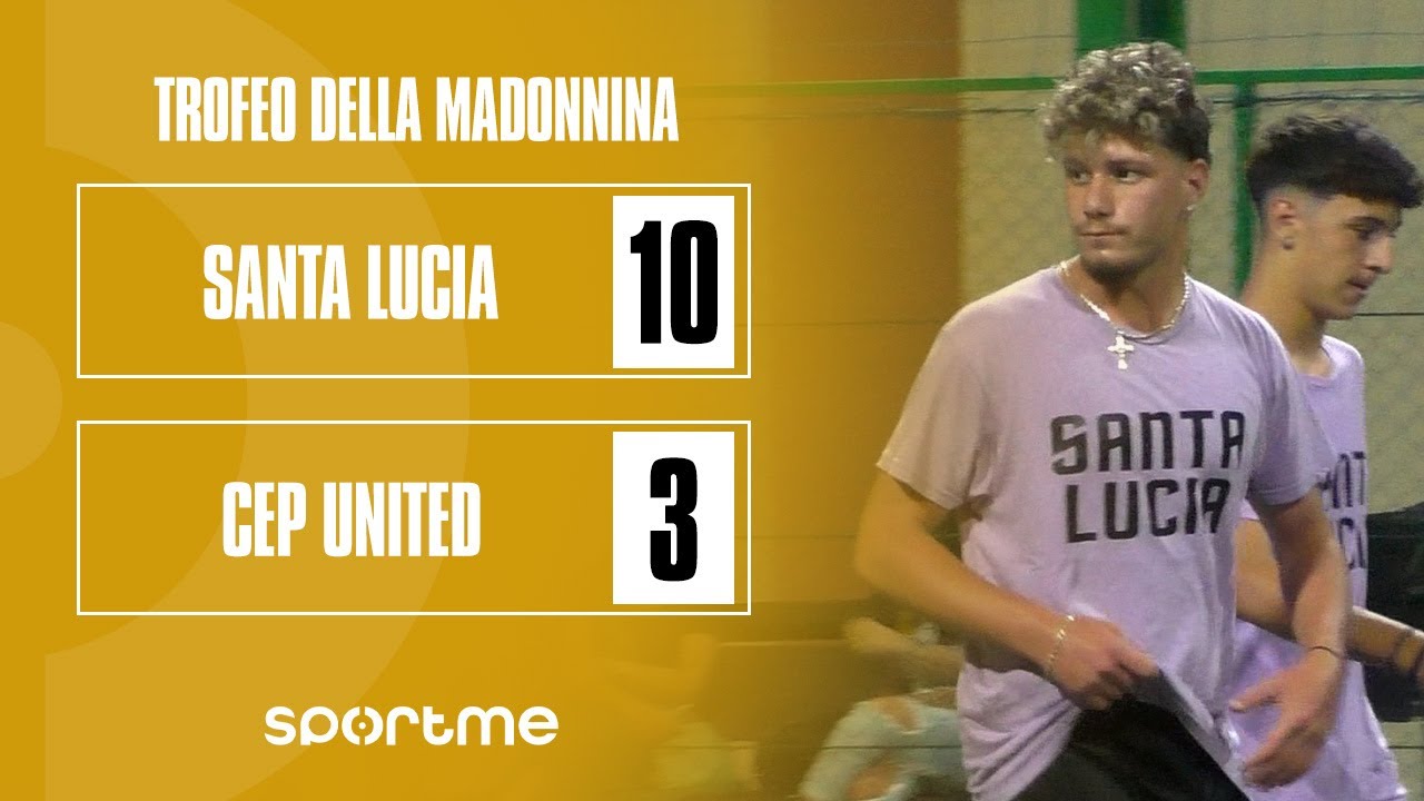 TDM25 | Santa Lucia vs Cep United | Playoff Silver - YouTube