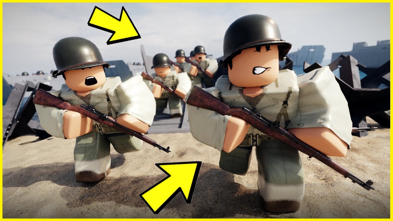 ROBLOX MOST REALISTIC WW2 FPS... (Operation Overlord) - YouTube