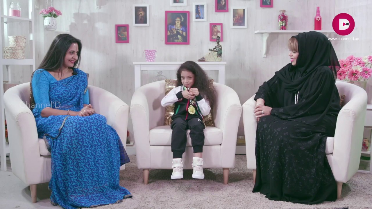 Lamia Tariq Rhythmic gymnastic from Dubai on Super Women | ChannelD ...