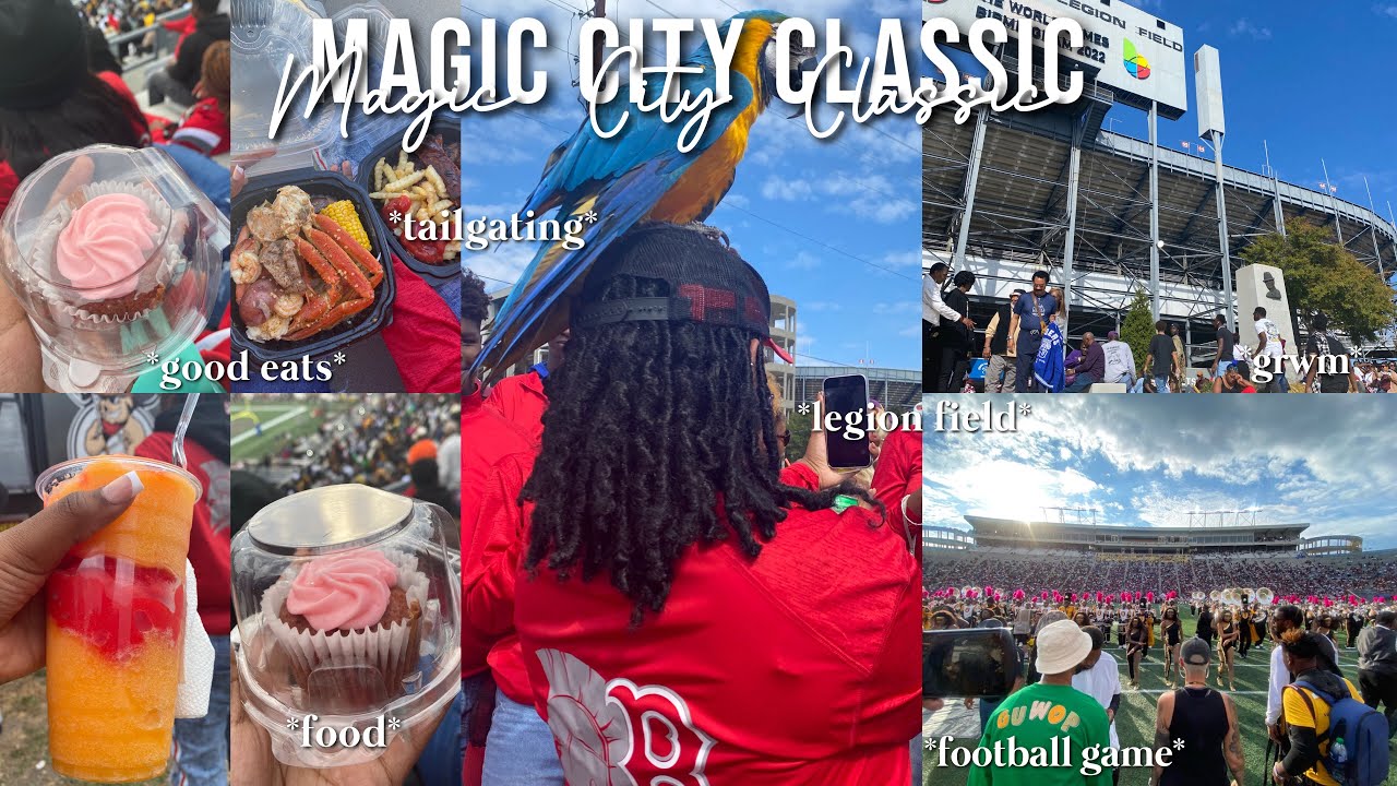 HBCU VLOG: Magic City Classic 2022 | 🏈 game, good eats, tailgating ...