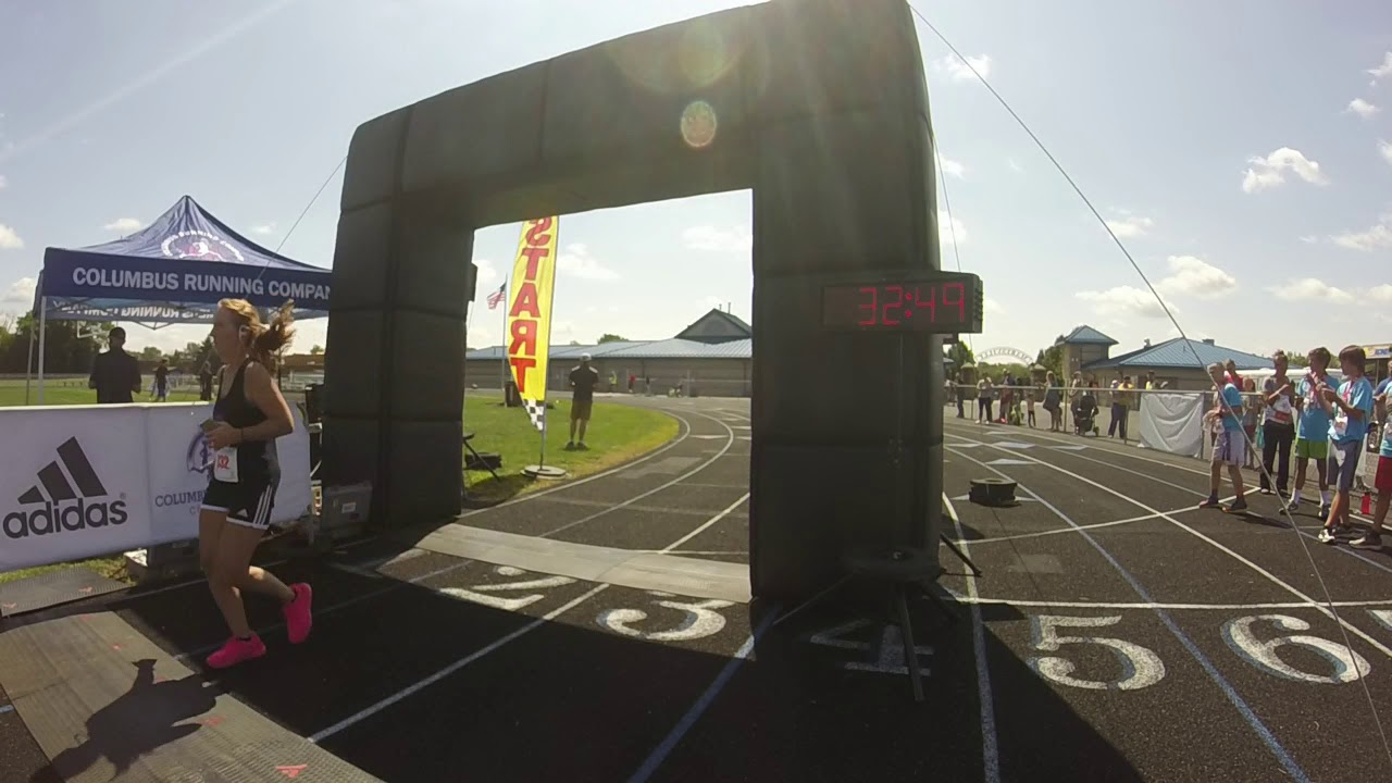 2017 Monarch 5K finish line - YouTube
