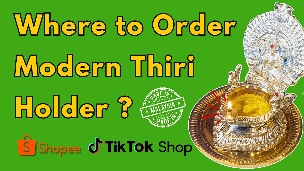 How & Where to Order Modern Thiri Holder | Made in Malaysia | Worldwide ...