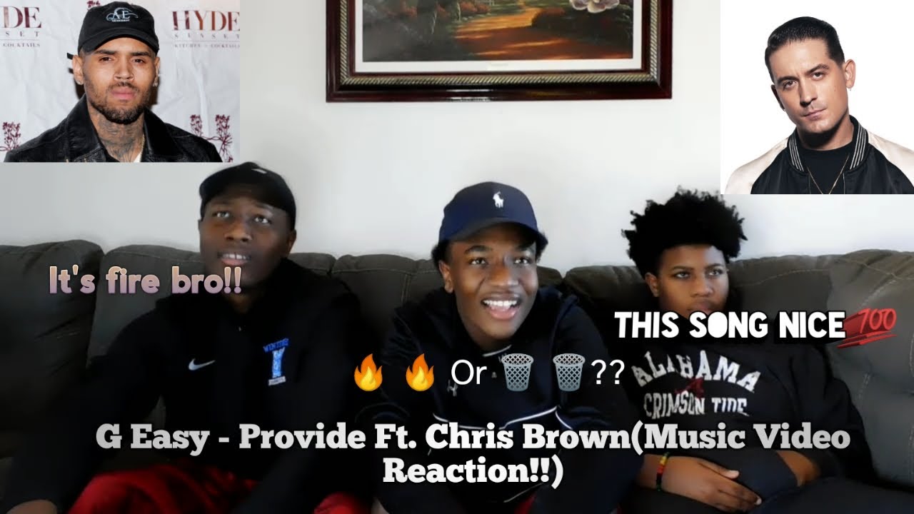 G Eazy -Provide Ft. Chris Brown(Music Video Reaction!!) - YouTube
