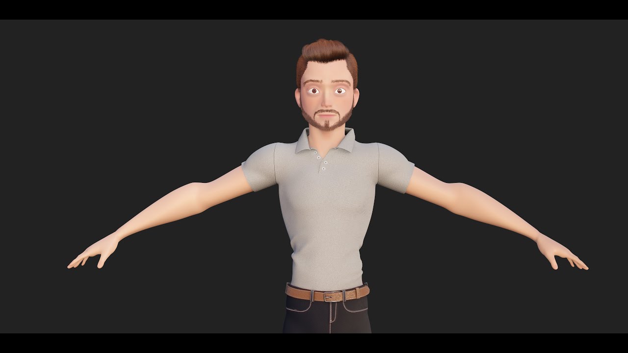 Stylized Character Man In Blender Cycles 2 79 And Eevee 2 8 YouTube Stylized Character Man In Blender Cycles 2 79 And Eevee 2 8 YouTube