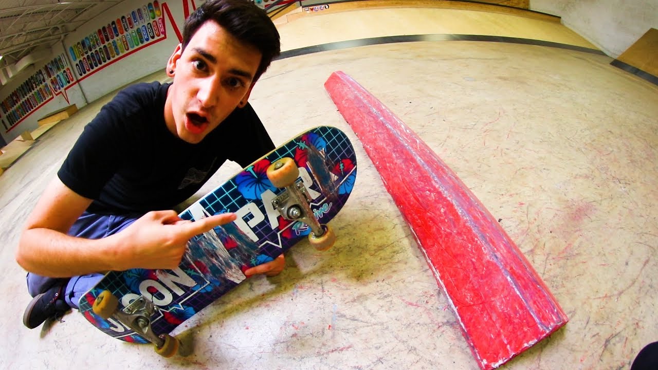 MY NEW FAVORITE SKATE OBSTACLE! - YouTube