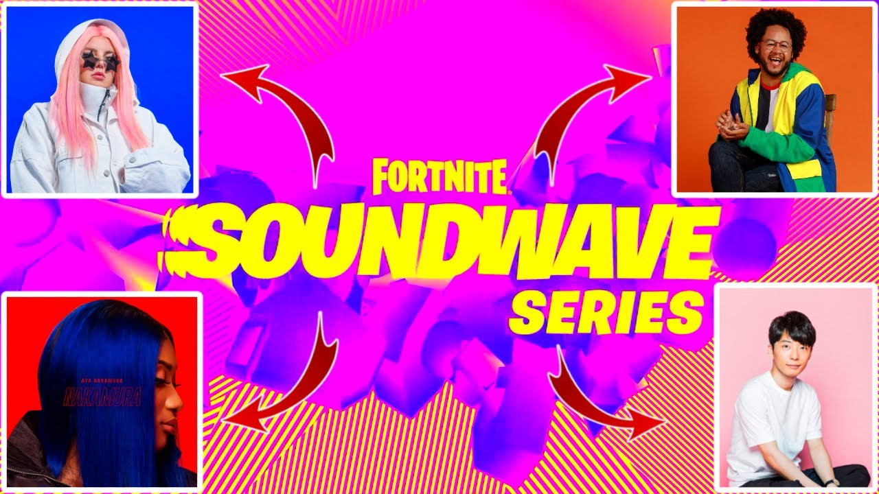Upcoming Fortnite Soundwave Series Events! - YouTube