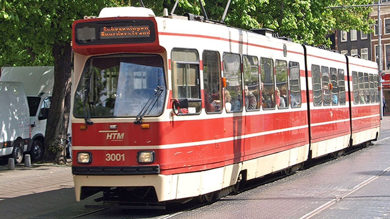 Inside a Dutch Tram in The Hague - YouTube