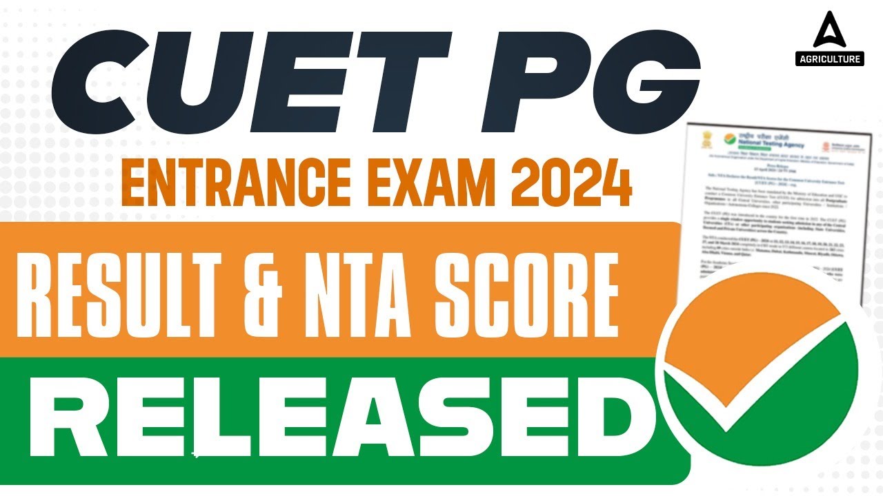CUET PG Result 2024 Out | How to Check CUET PG Entrance Exam Result ...