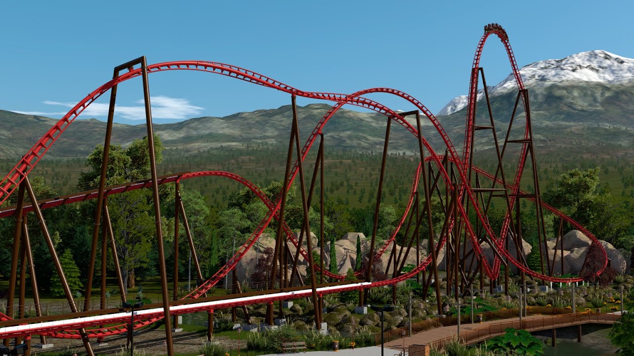 Ghostrider - NoLimits 2 (LSM Vekoma Coaster) POV - YouTube