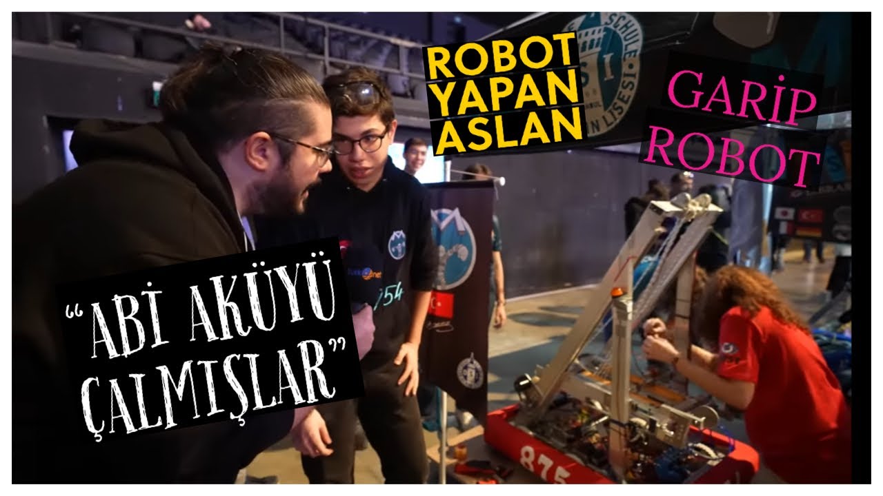 Bu Liseliler ROBOT Yapıyor! - First Robotics Competition 2023 #turknet ...