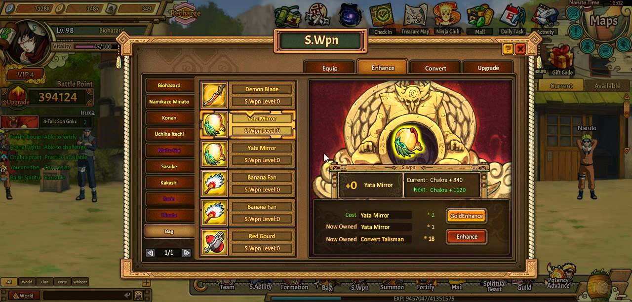 Anime Ninja/Unlimited Ninja Gameplay Part 114 - YouTube