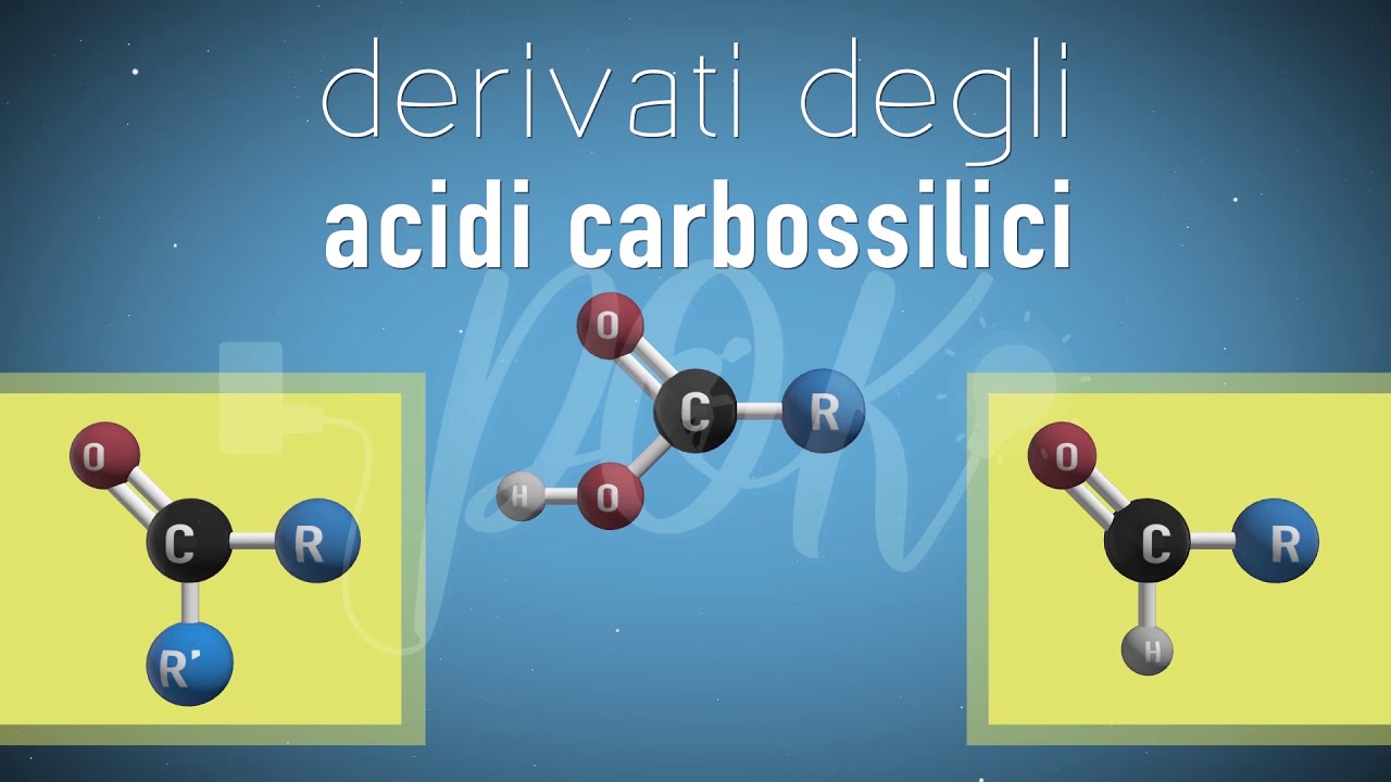 Chimica: Derivati degli acidi carbossilici. Gli ESTERI - YouTube