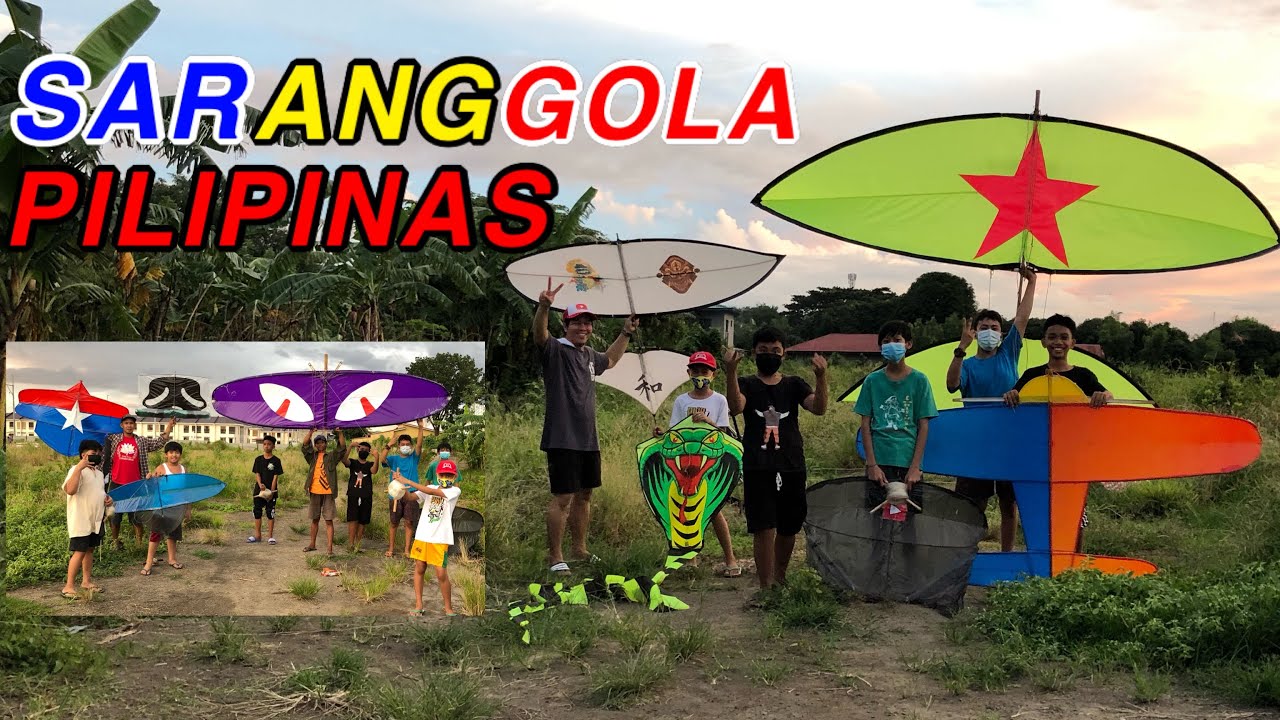 SARANGGOLA PILIPINAS(TRADITIONAL KITE)DIUESAO/LAYANGAN GAPANGAN - YouTube