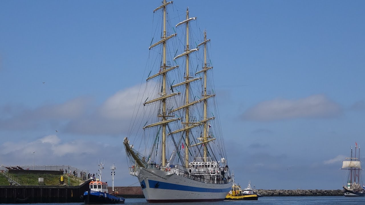 SAIL OP SCHEVENINGEN(deel4) Binnenkomst Thall ship MIR 20-6-2019 - YouTube