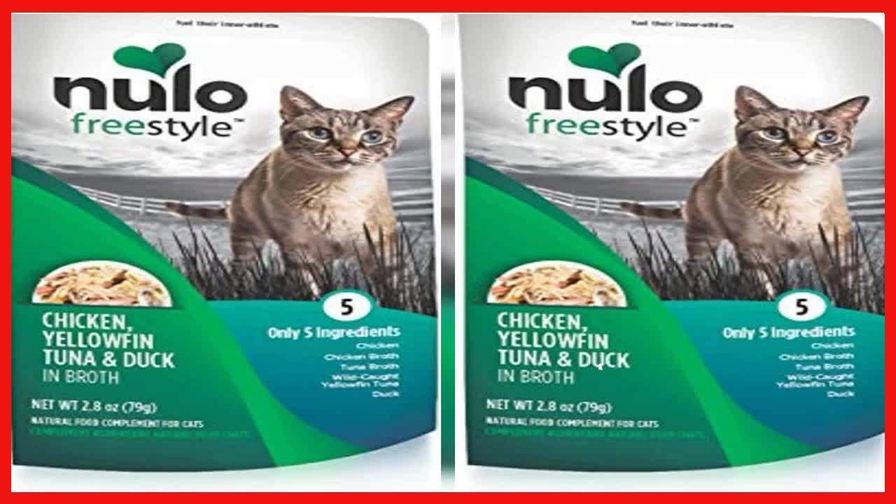 Nulo Freestyle Wet Cat Food Chicken, Yellowfin Tuna, & Duck 2 8 oz ...