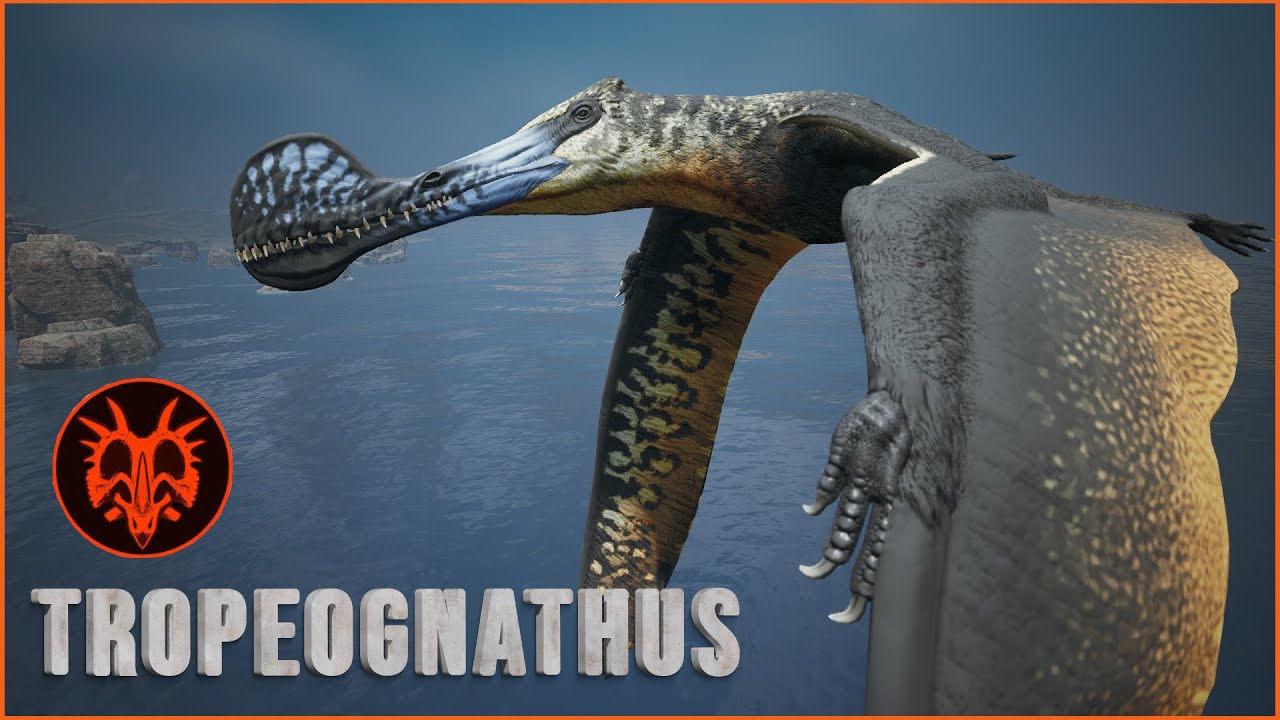 I Spent One Day with the NEW Flayer TROPEOGNATHUS in Path Of Titans! - YouTube