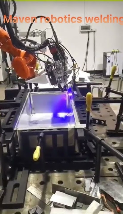 Laser Welding by Maven Robotics - YouTube