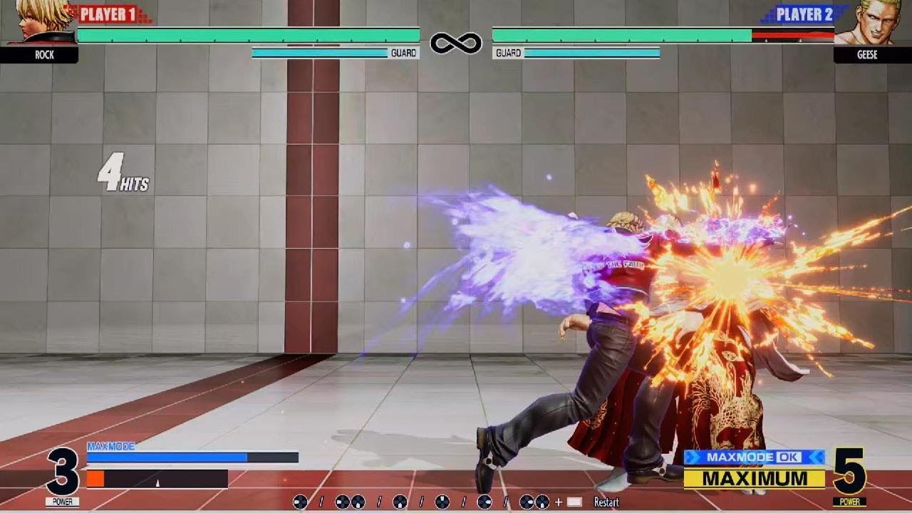 KOF XV Rock Howard 25 hit TOD combo - YouTube