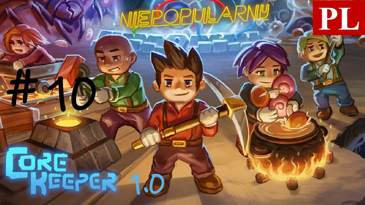 Core Keeper #10 Zdobywamy Stormbringer i ubijamy zieloną hydrę - YouTube