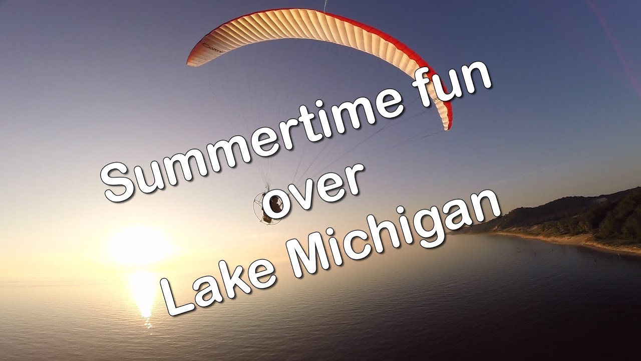 Summertime PPG Fun over Lake Michigan - YouTube