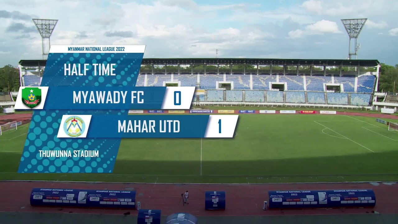 [LIVE] Myawady FC VS Mahar UTD (WEEK-11) - YouTube