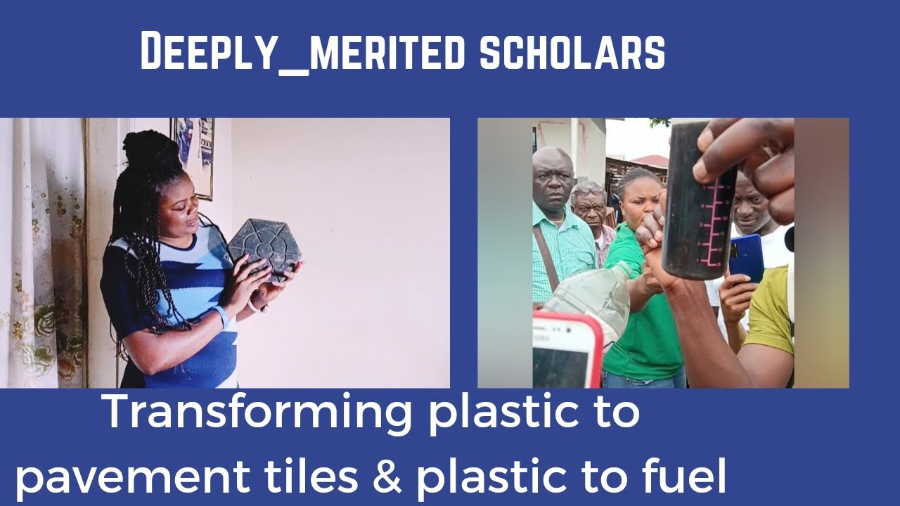 Transforming plastic to pavement tiles and plastic to fuel (pyro fuel ...