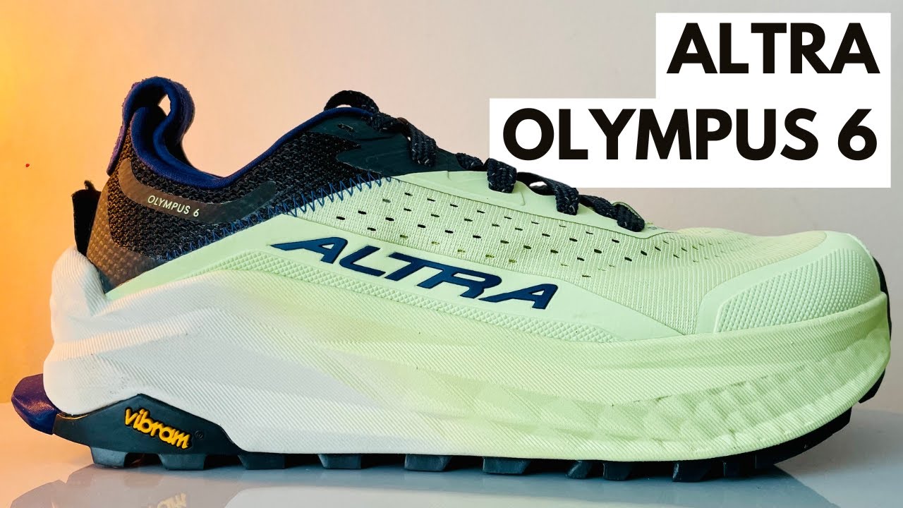 Altra Olympus 6 Review - Best All Day Trail Comfort? - YouTube