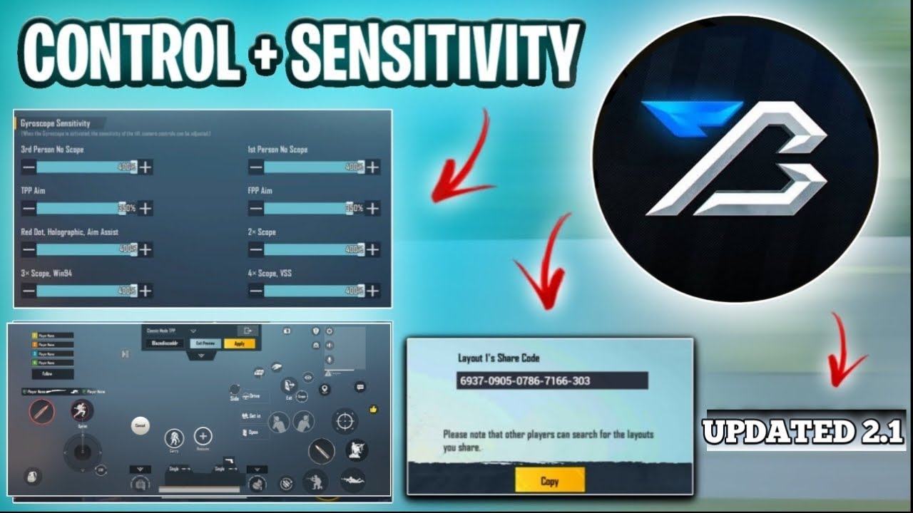 🔥NEW 2.1 IG BEAST CONTROLS // IG BEAST SENSITIVITY // 2 FINGER LAYOUT ...