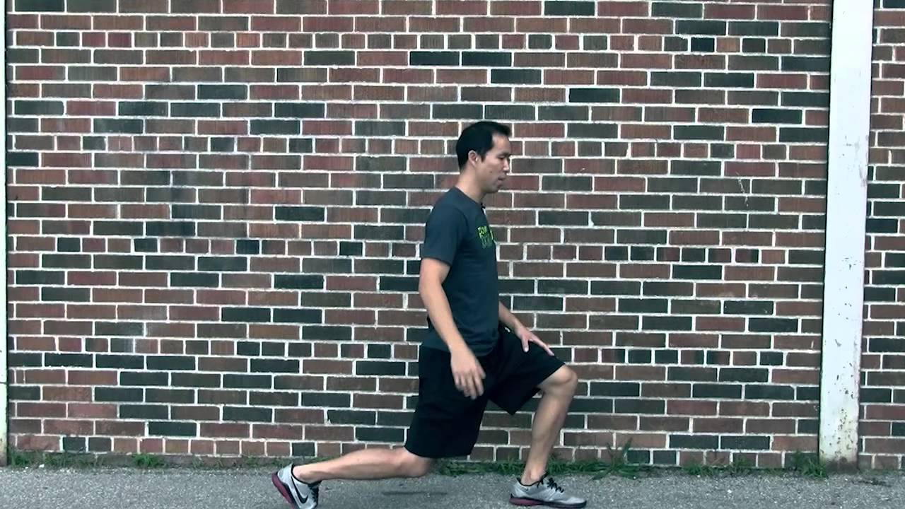 LOW LUNGE SPLIT [Bodyweight Fight Deck Exercise 19 of 34] - YouTube