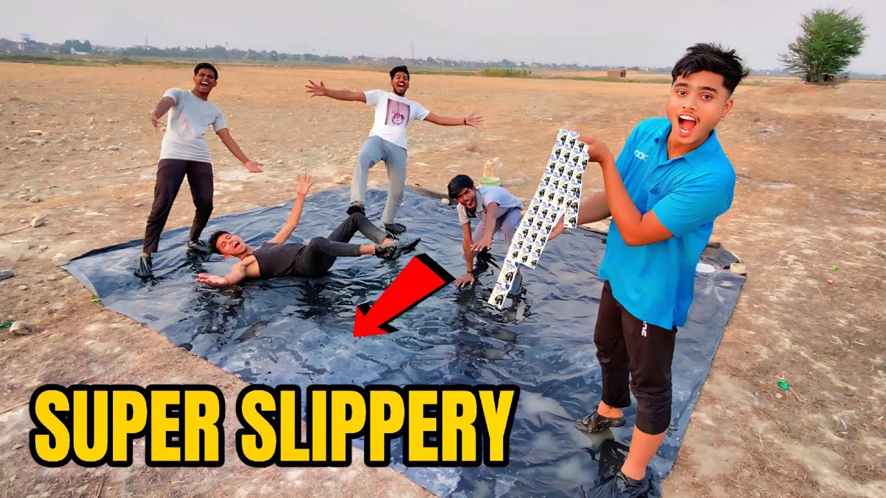 Super Slippery Surface With ₹1 Clinic Plus Shampoo😲| How to Make a ...