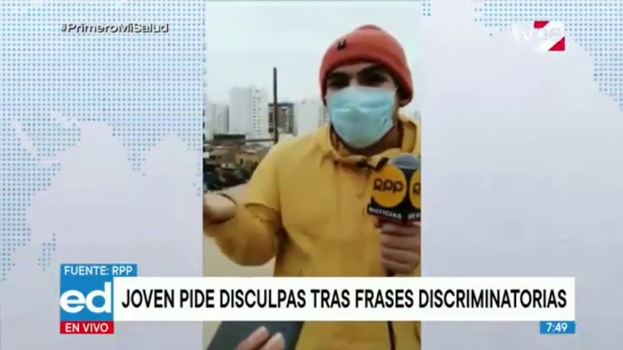 Aron Cotrina pide disculpas y se justifica tras frases discriminatorias ...