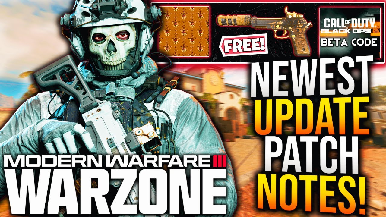 WARZONE: All NEW UPDATE PATCH NOTES & Gameplay Changes! New Mastery ...
