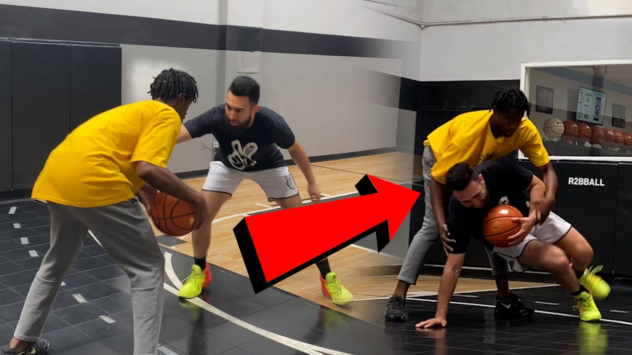 1V1 Vs. R2BBALL (FLIGHTS TRAINER) *IT GOT PHYSICAL* - YouTube