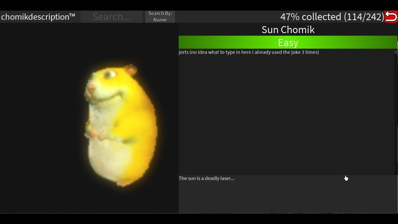 How To Get Sun Chomik In Roblox: Find The Chomiks - YouTube