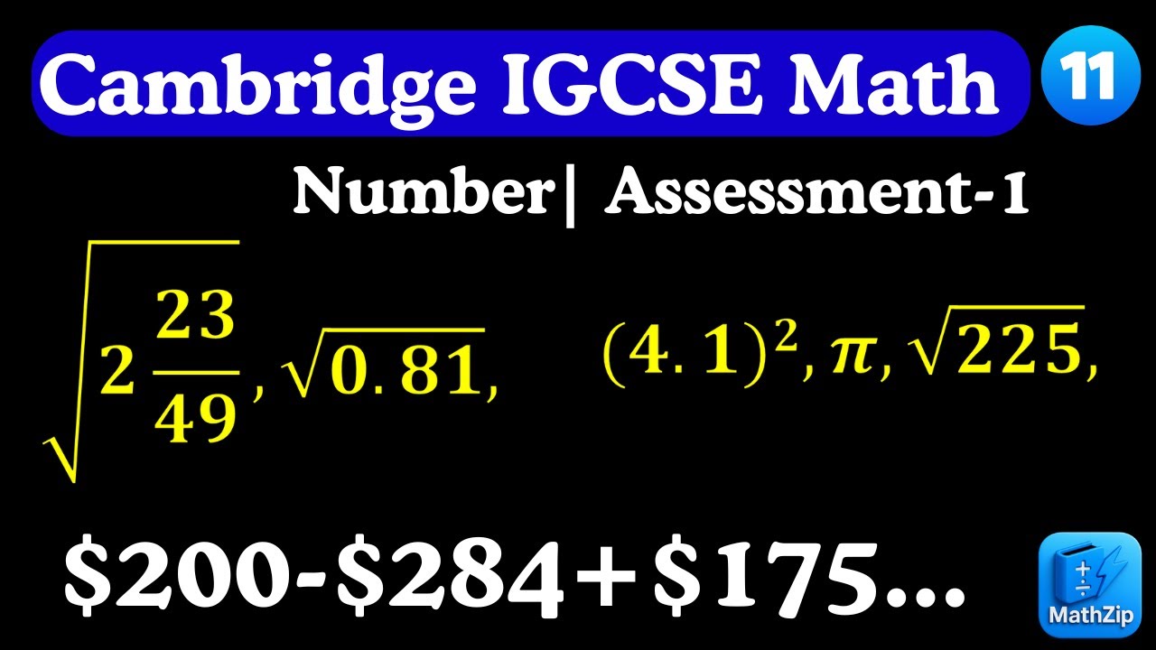 Number Review & Assessment | IGCSE Math (Cambridge Core & Extended) | Episode 11 - YouTube