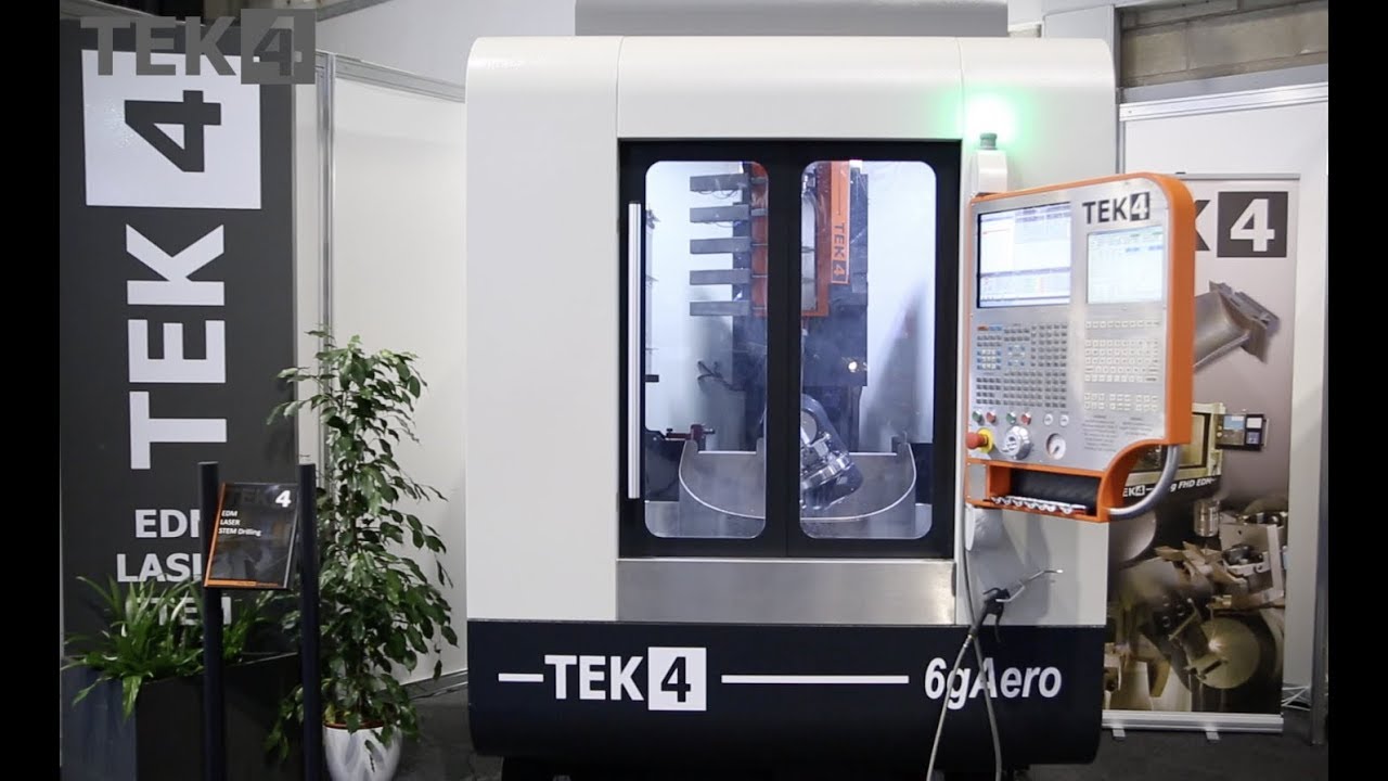 TEK4 - 6g Fast Hole Drill Aero EDM Machine - YouTube