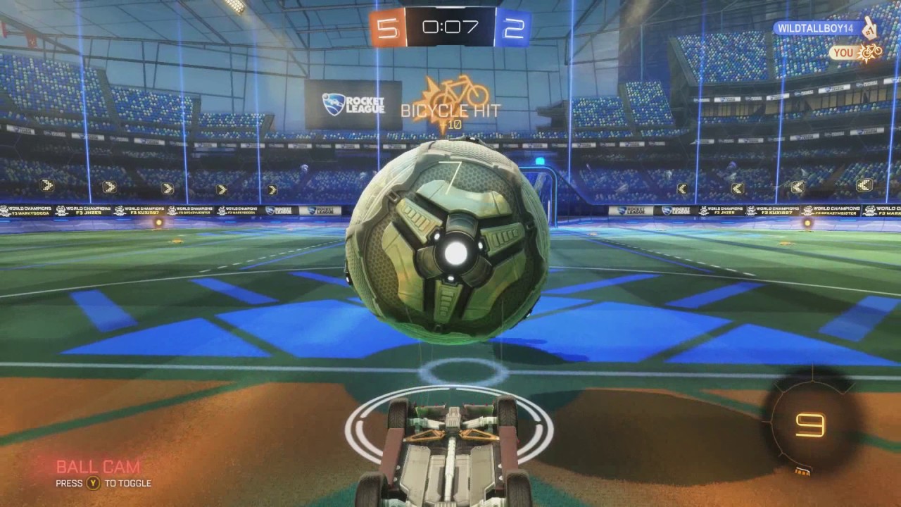 DOMINATING WITH MY VERY RARE CAR-ROCKET LEAGUE - YouTube