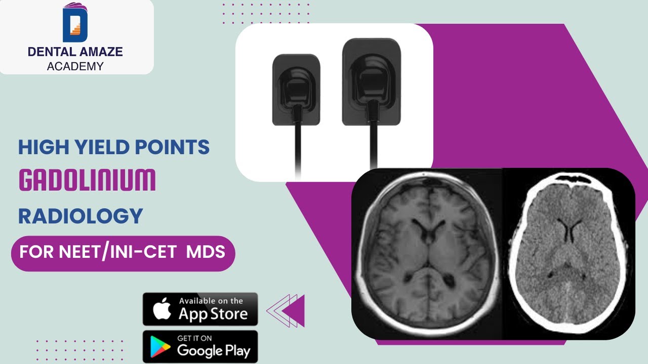Gadolinium (High yield points) for NEET MDS - YouTube